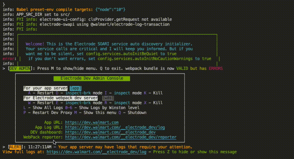 dev-panel does not respect extended log mode and flickers · Issue #1609 · electrode-io/electrode ...