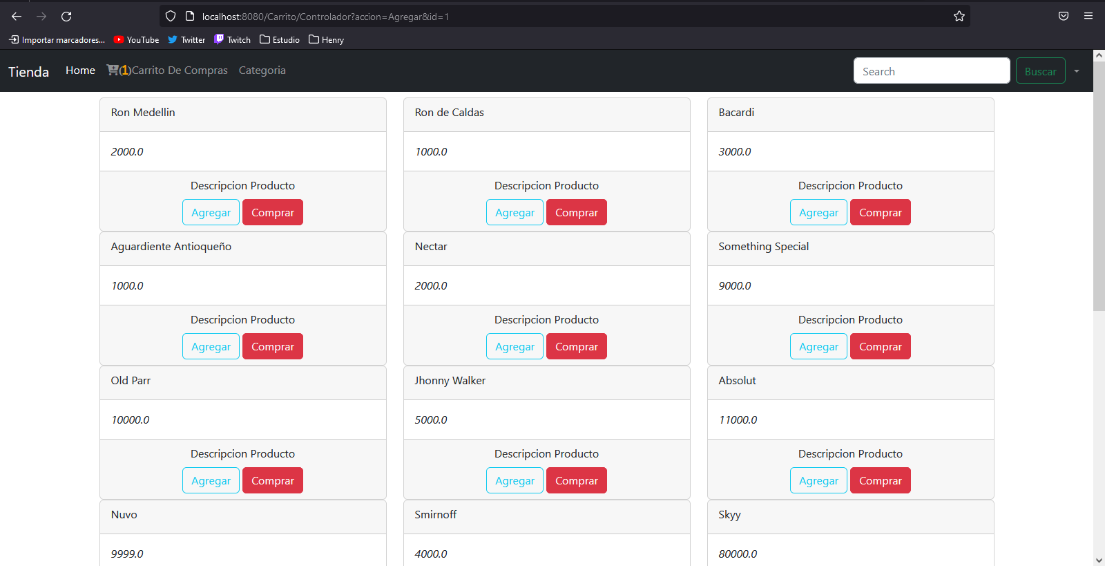 GitHub - JuanJMunozG/Base-de-Datos: Carrito De Compras