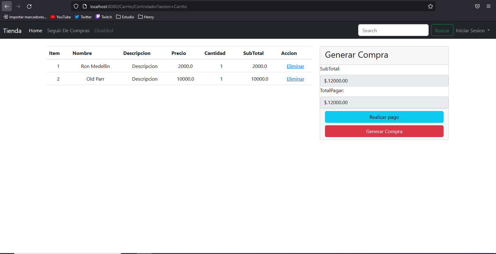 GitHub - JuanJMunozG/Base-de-Datos: Carrito De Compras