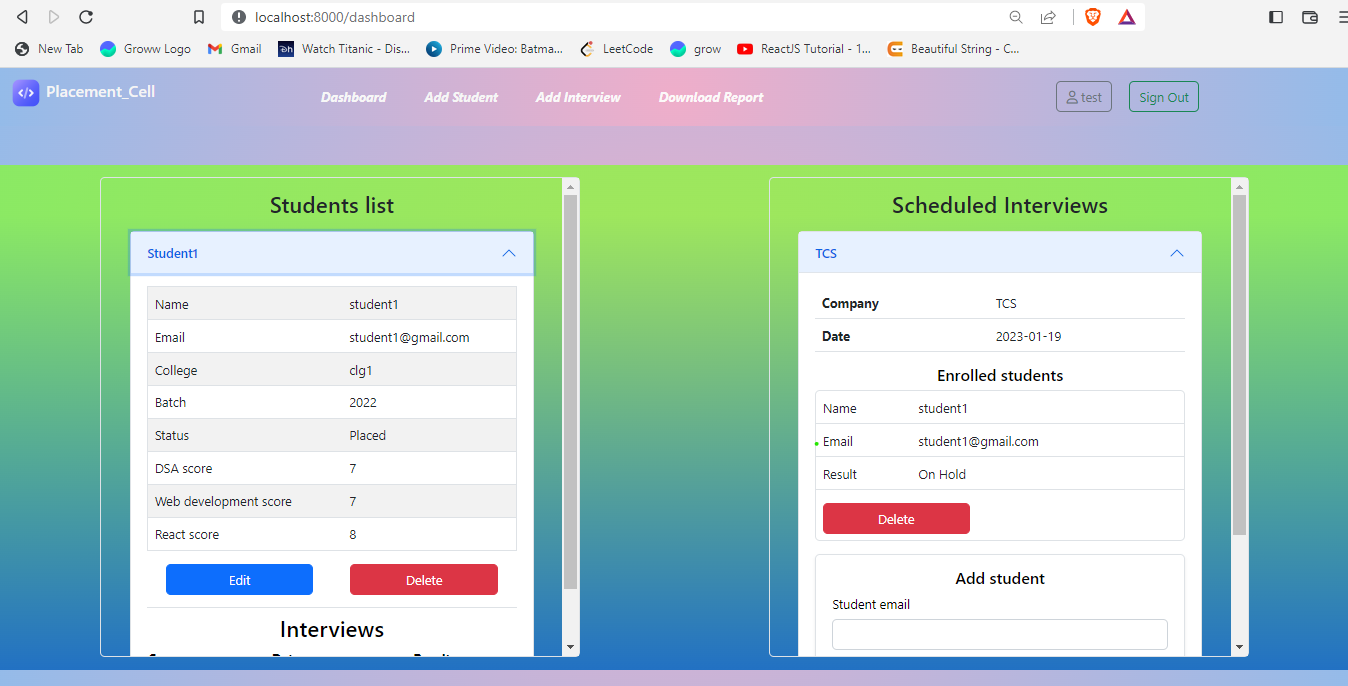 GitHub - aditya7ss/Placement_cell