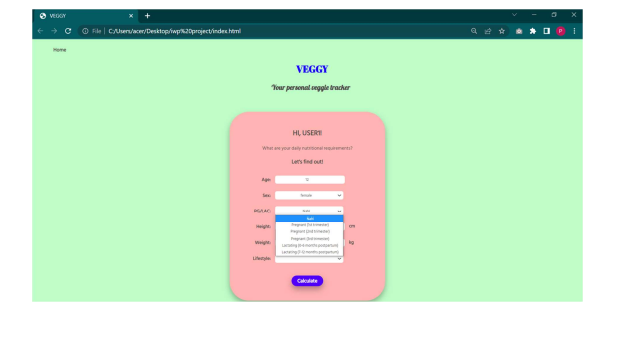 GitHub - mohankrishna6534/THE-NUTRITIONAL-VEGGIE-TRACKER