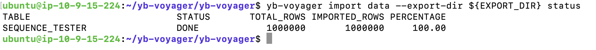 Oracle Incorrect Number Of Rows Imported Into Yb Cluster When Data Import Is Interrupted