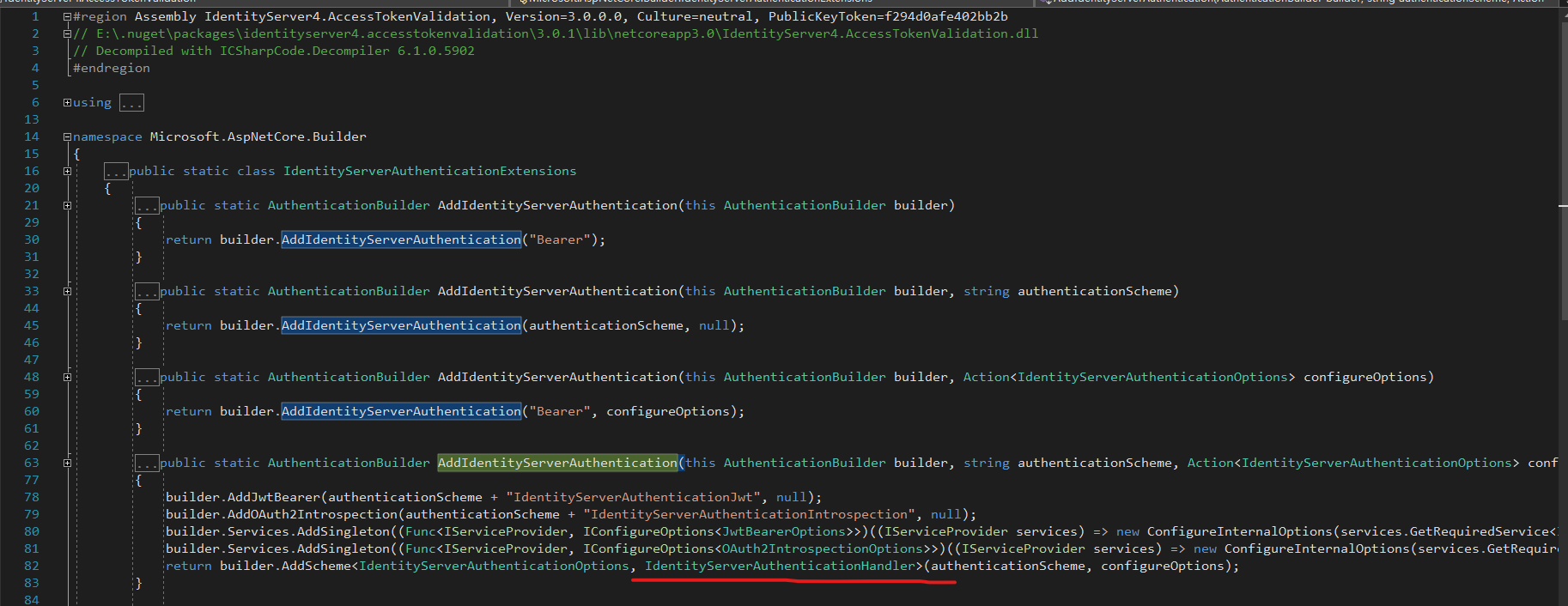 What difference between AddIdentityServerAuthentication and AddJwtBearer · Issue #777 ...