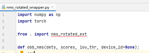 "from . import nms_rotated_ext" could not find nms_rotated_ext! · Issue #543 · hukaixuan19970627 ...