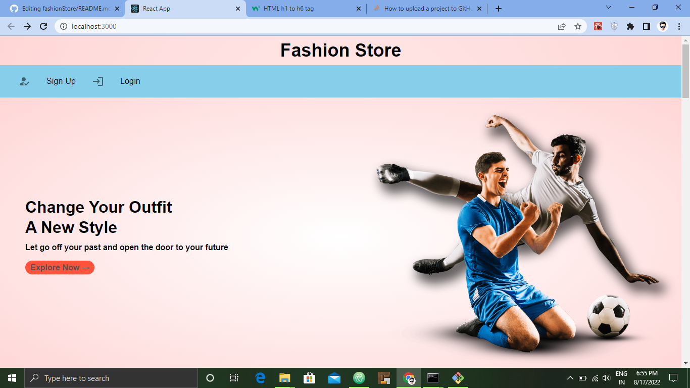 GitHub - amit2soni/fashionStore