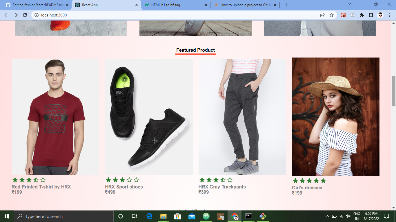 GitHub - amit2soni/fashionStore