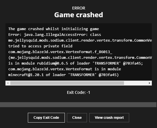 1 20 1 Crash On Start Up · Issue 5210 · Creators Of Create Create · Github
