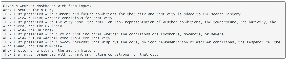 GitHub - algotoday/Weather-Dashboard