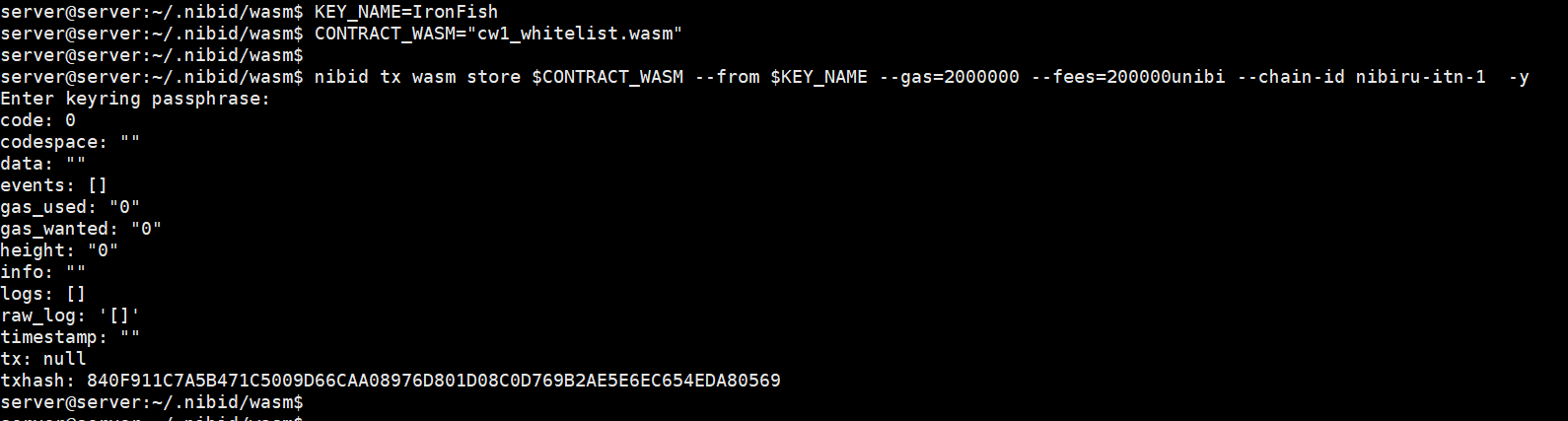 GitHub - ZoeDTiger/Nibiru: 部署说明文档