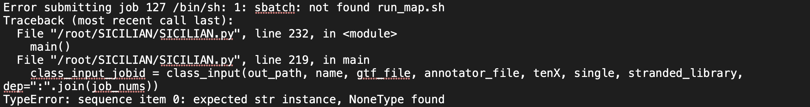 Error submitting job · Issue #8 · salzman-lab/SICILIAN · GitHub