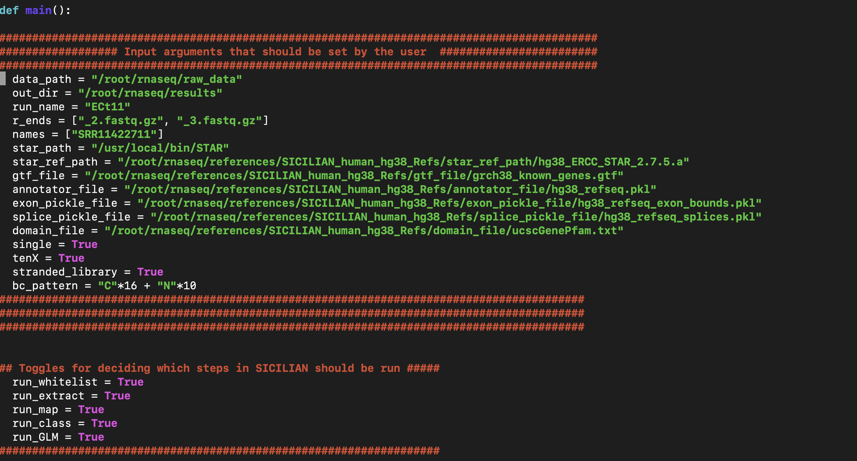 Error Submitting Job · Issue 8 · Salzman Labsicilian · Github