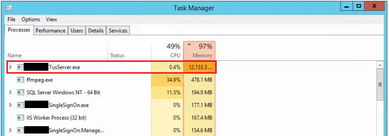 Memory Leak · Issue #75 · tusdotnet/tusdotnet · GitHub