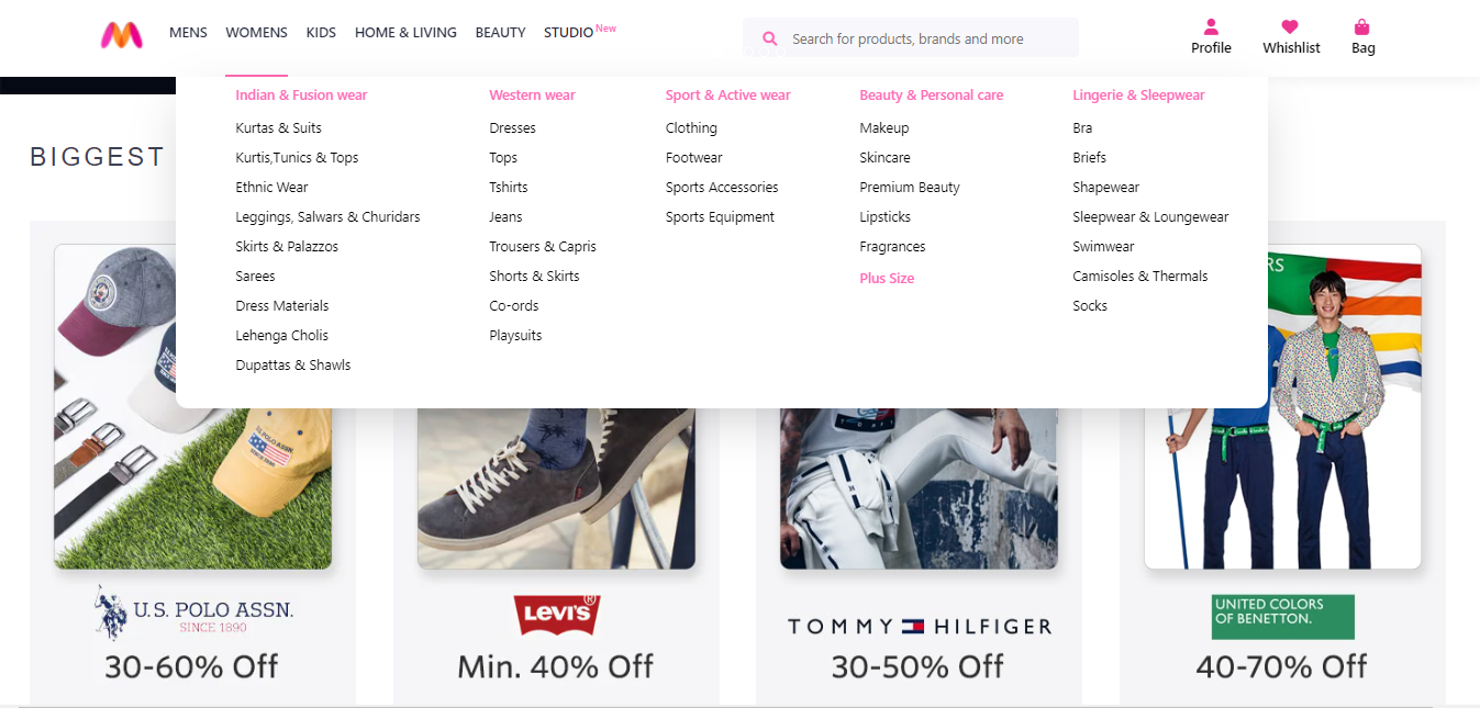 GitHub - KapilKumar7/myntra.com-Clone