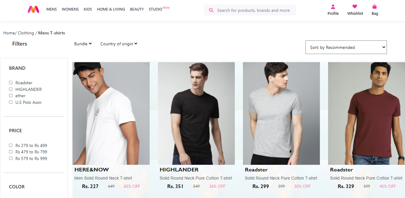 GitHub - KapilKumar7/myntra.com-Clone