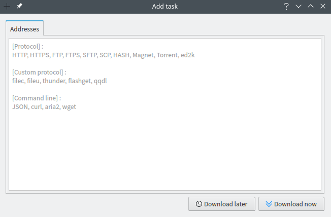 建议支持aria2的下载链接格式 · Issue #161 · filecxx/FileCentipede · GitHub
