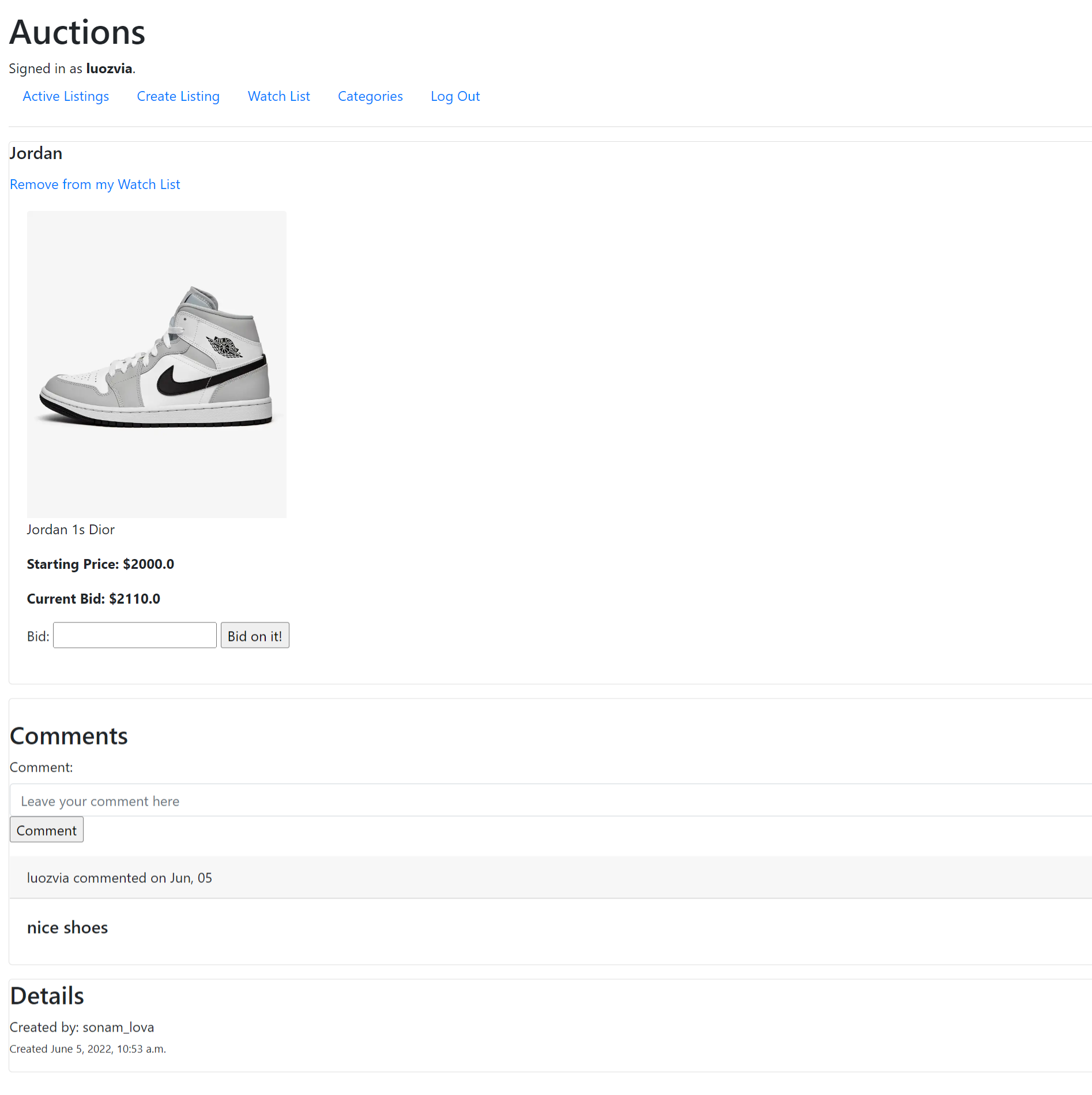 GitHub - SonamRinzinGurung/auction-django-web-app: This is a e-commerce ...