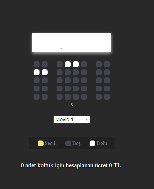 GitHub - iskenderErgul/Sinema-Bilet-Uygulamasi: CSS+JS