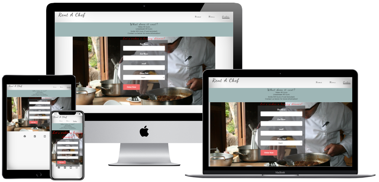 GitHub - Peterlar/rent-a-chef