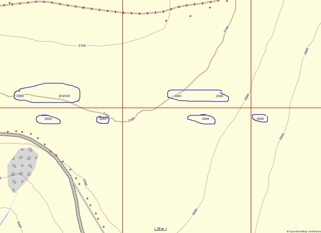 Artifacts in the inscriptions on the contour lines. · mapsforge mapsforge · Discussion #1297 ...