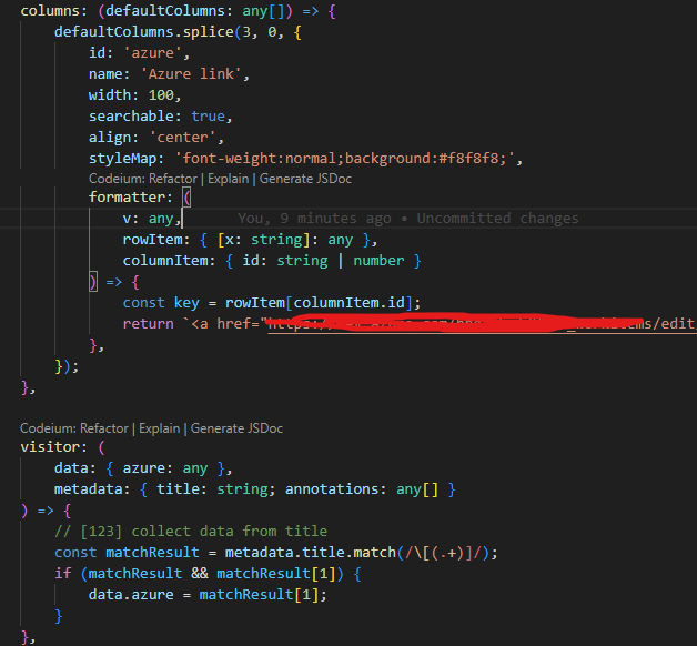 [BUG ] issue with Custom column and Collecting Data from the Title ...