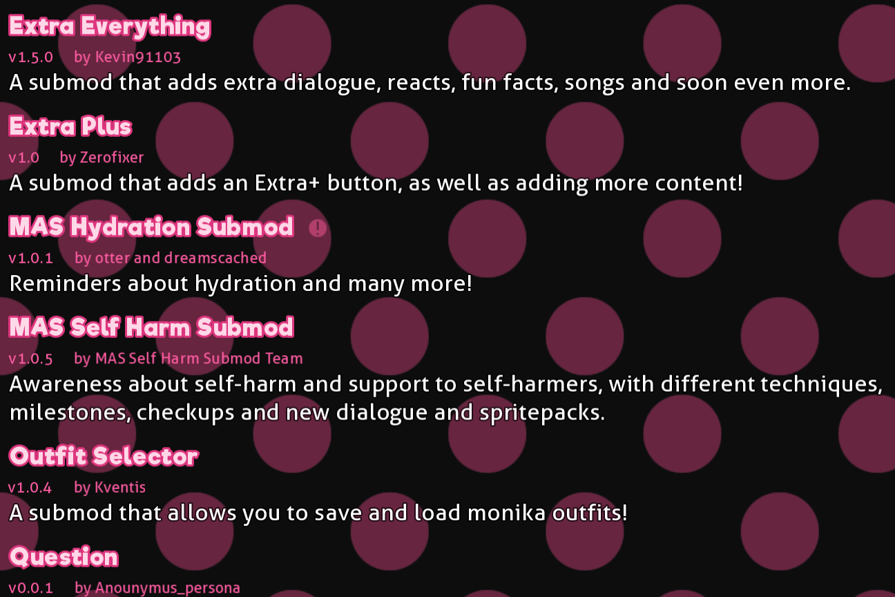 I cant find the option to change Monika's hairstyle · Monika-After ...