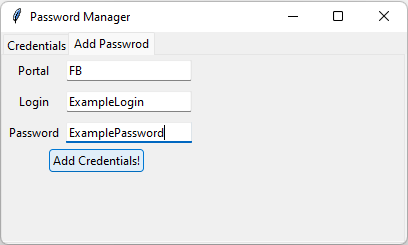 GitHub - AlbertSanocki/DesktopPasswordManager