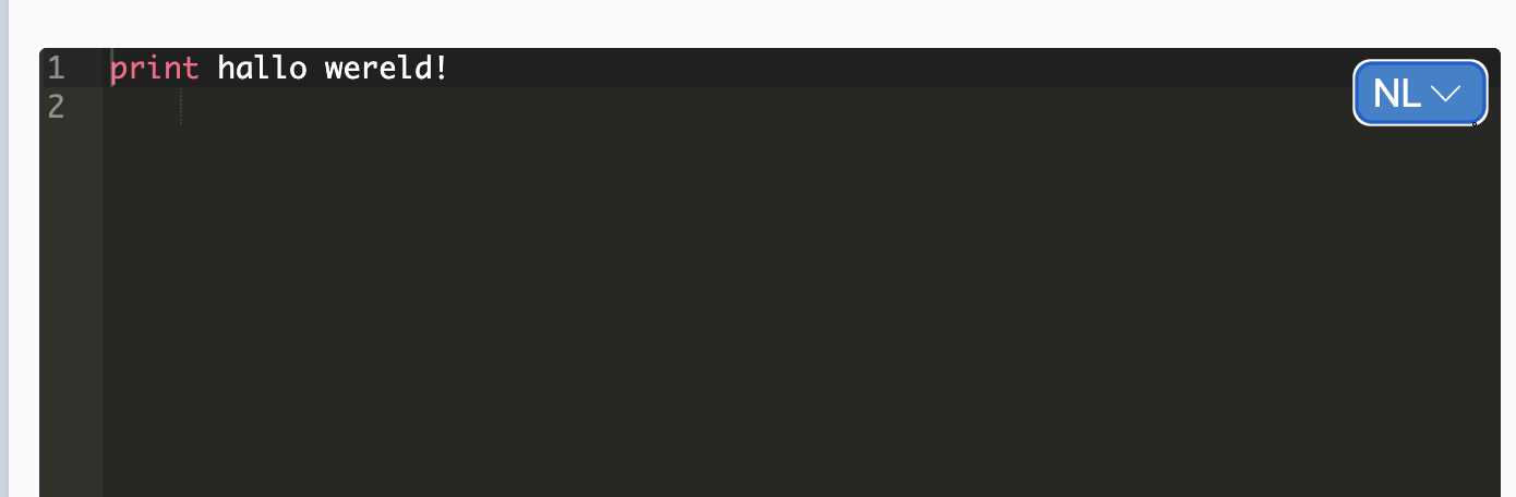[UI] Language switcher does not fold out anymore · Issue #3109 · hedyorg/hedy · GitHub