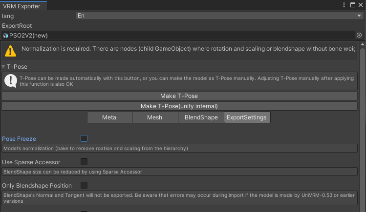 BlendShpae import bug `0.96.0`, `0.96.1` · Issue #1554 · vrm-c/UniVRM · GitHub
