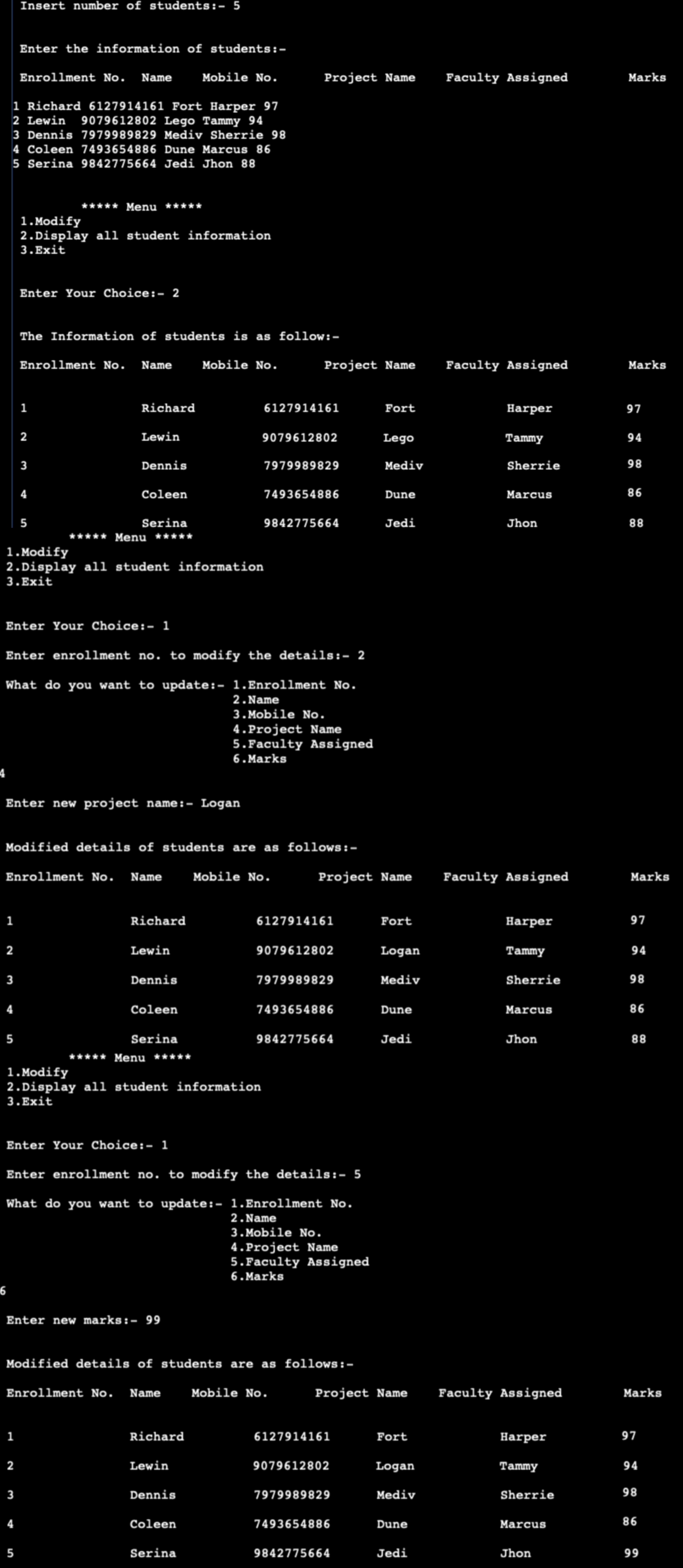 GitHub - pratyushwx/spm: Student project management in C (completed)