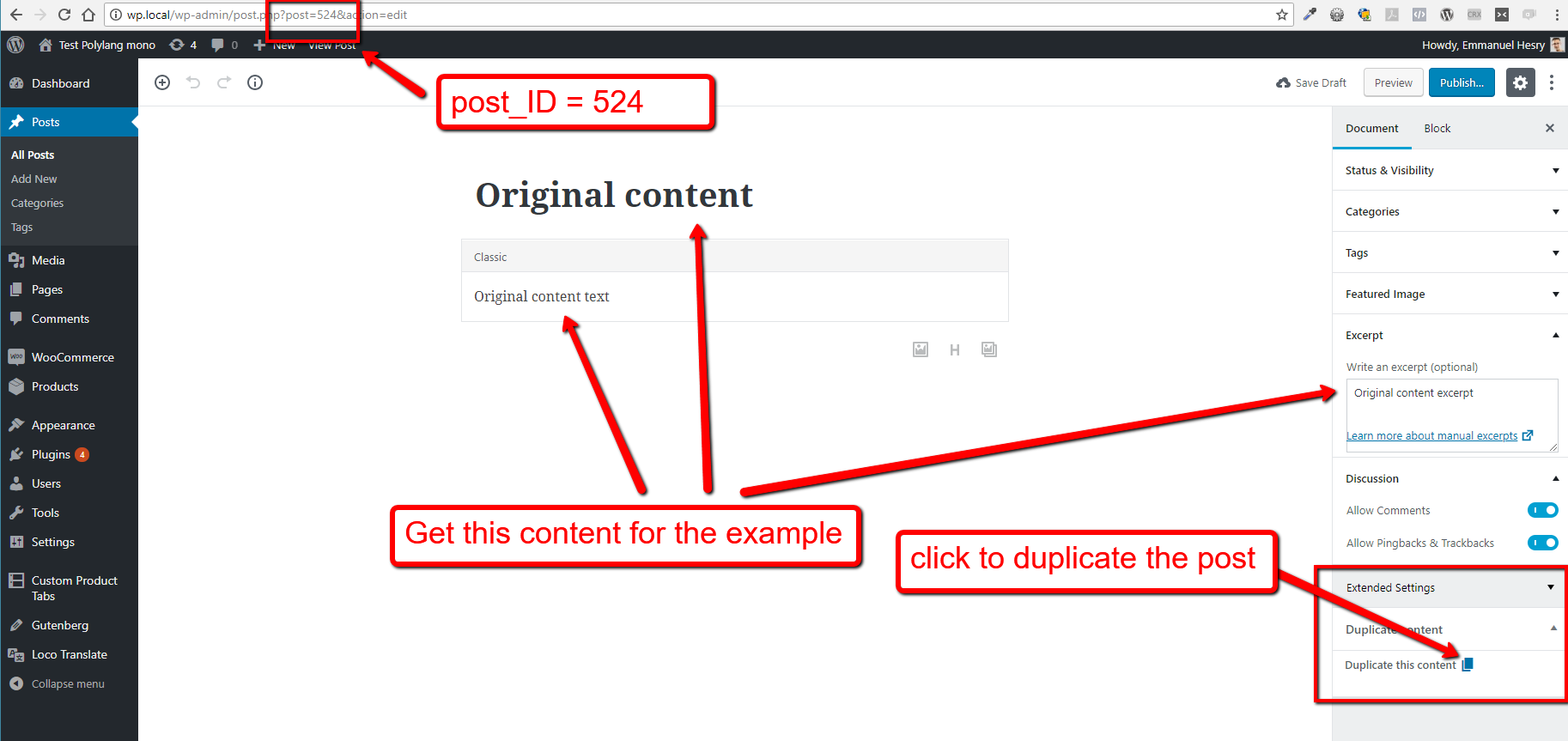 Duplicating post does not work with Gutenberg · Issue #7000 · WordPress/gutenberg · GitHub