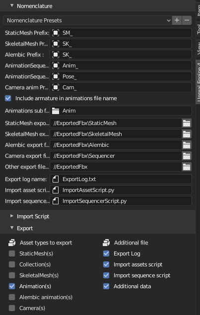 Noise F-Curve modifier not being exported into Unreal Engine 4 · Issue #74 · xavier150/Blender ...
