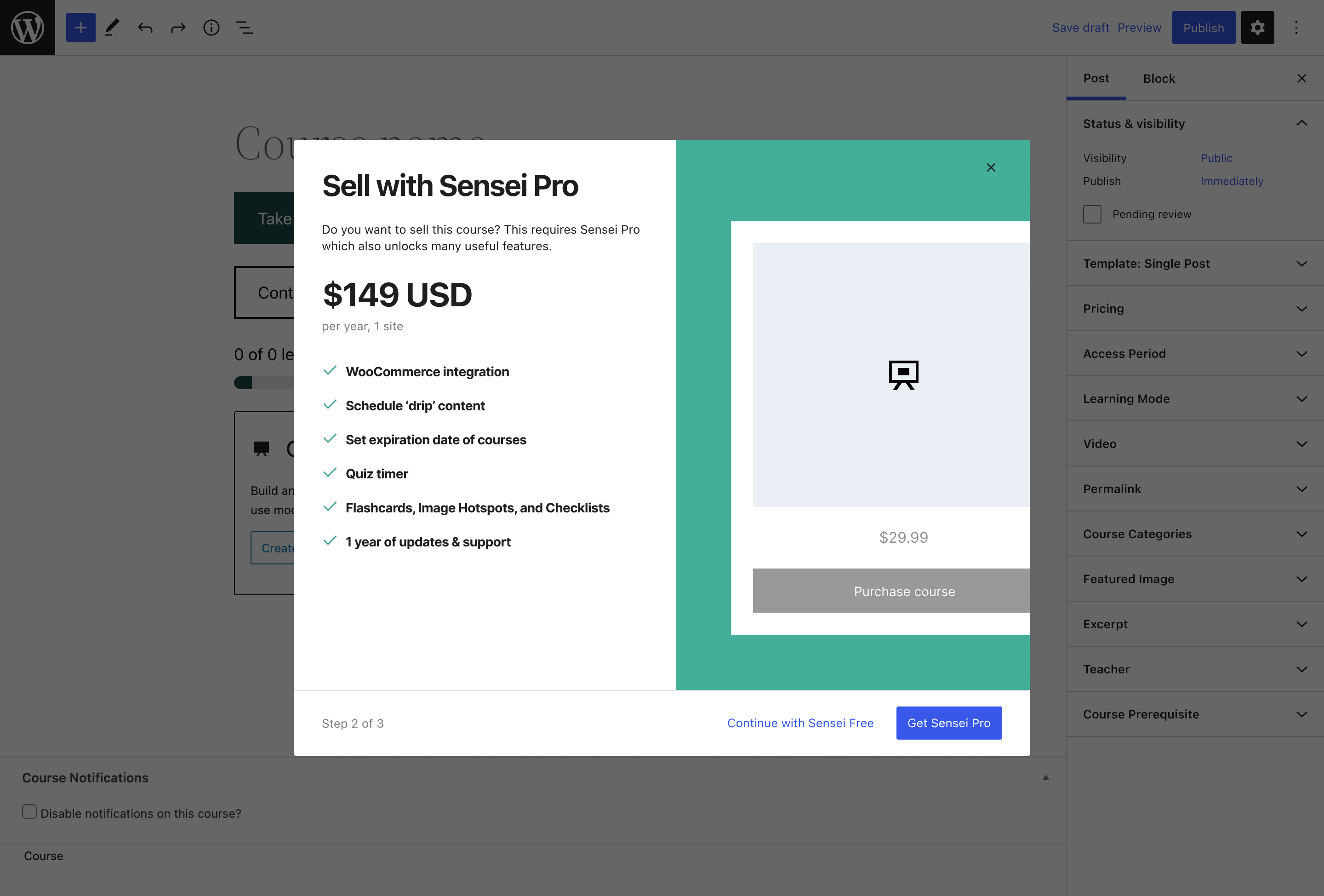 Fix icons on Sensei Pro upgrade step · Issue #5231 · Automattic/sensei · GitHub