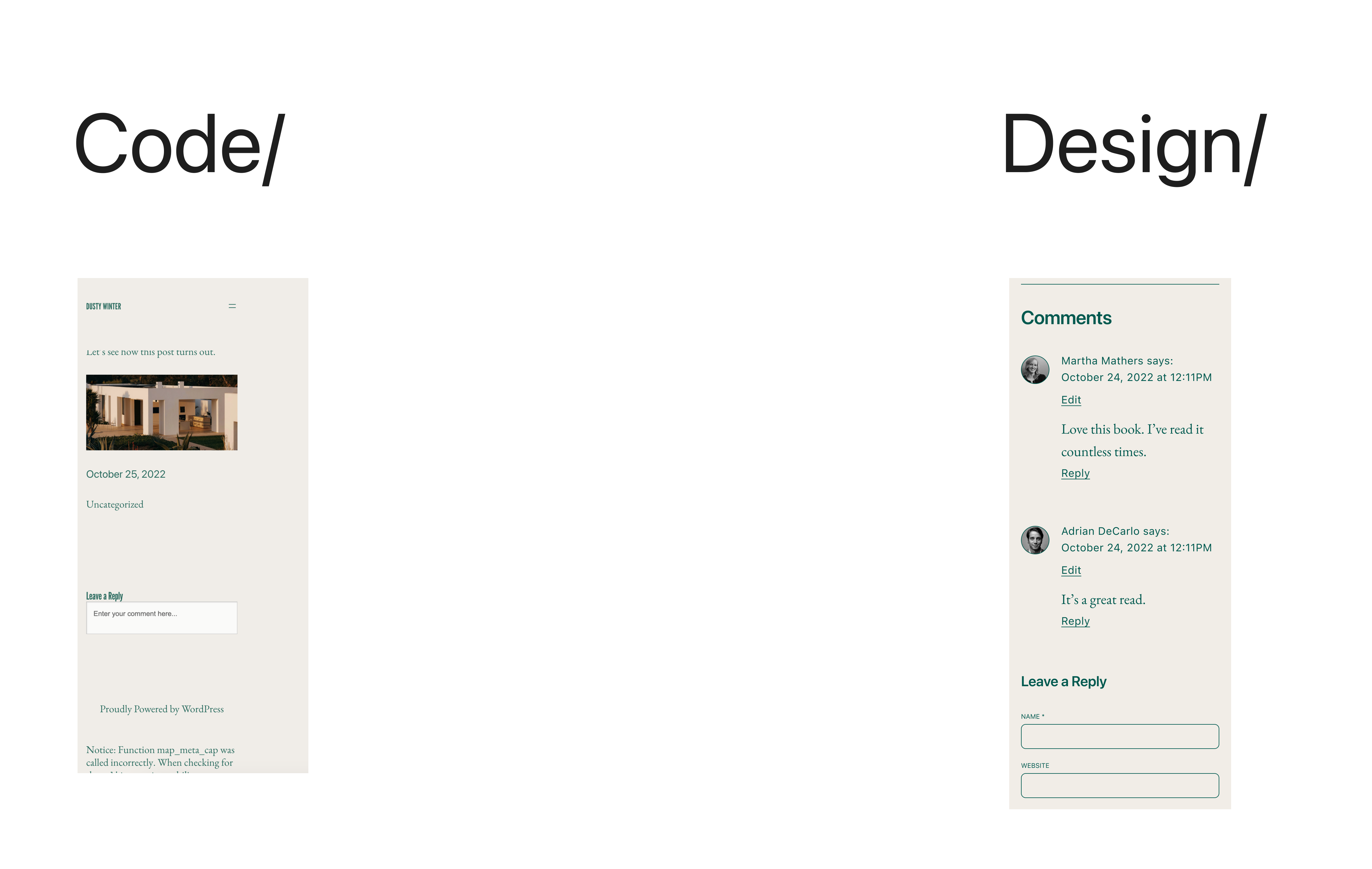 Update comments styles · Issue #6 · Automattic/course · GitHub