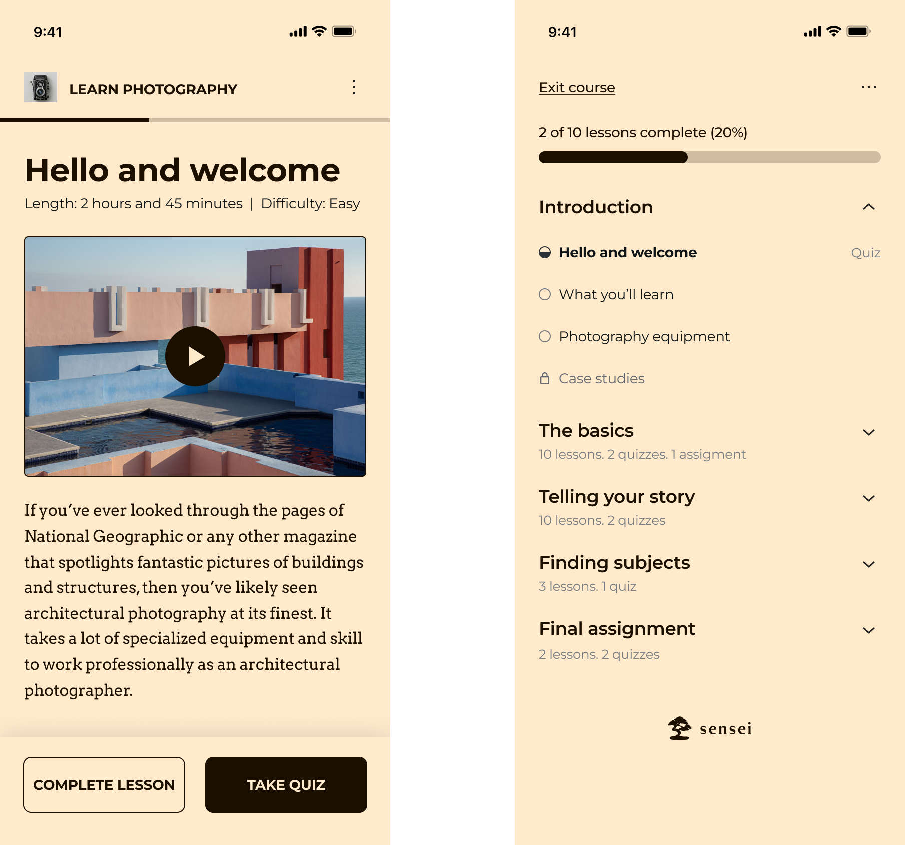 Default Course Title too big on mobile in Learning Mode · Issue #6514 · Automattic/sensei · GitHub