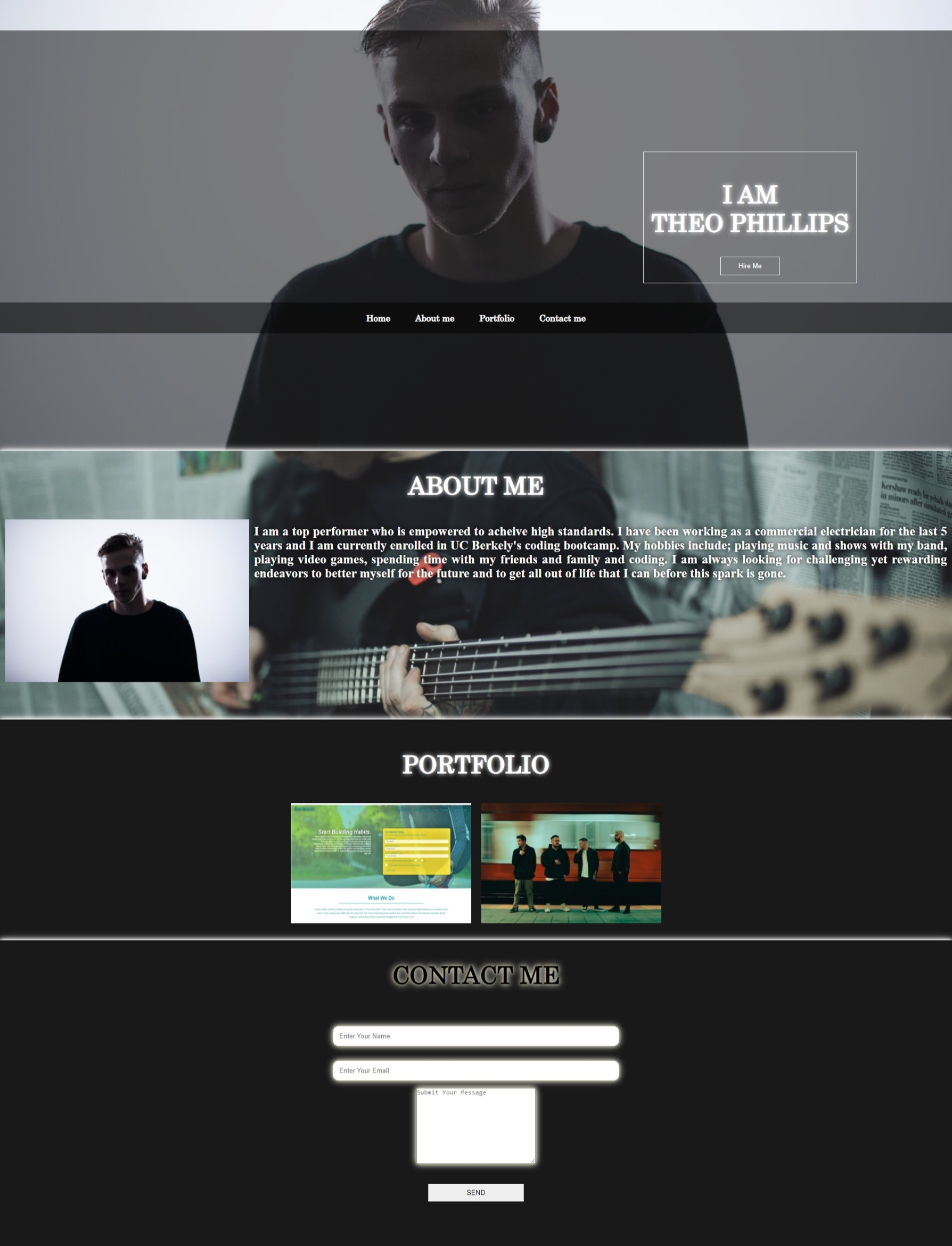GitHub - CannibalClarence/challenge-2-my-portfolio: My-Portfolio