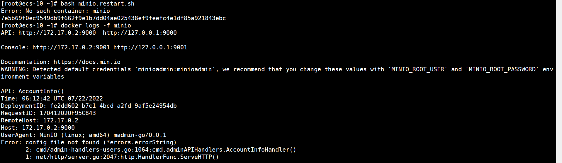 When changing bucket permissions or deleting a bucket, the page jumps to the login interface ...