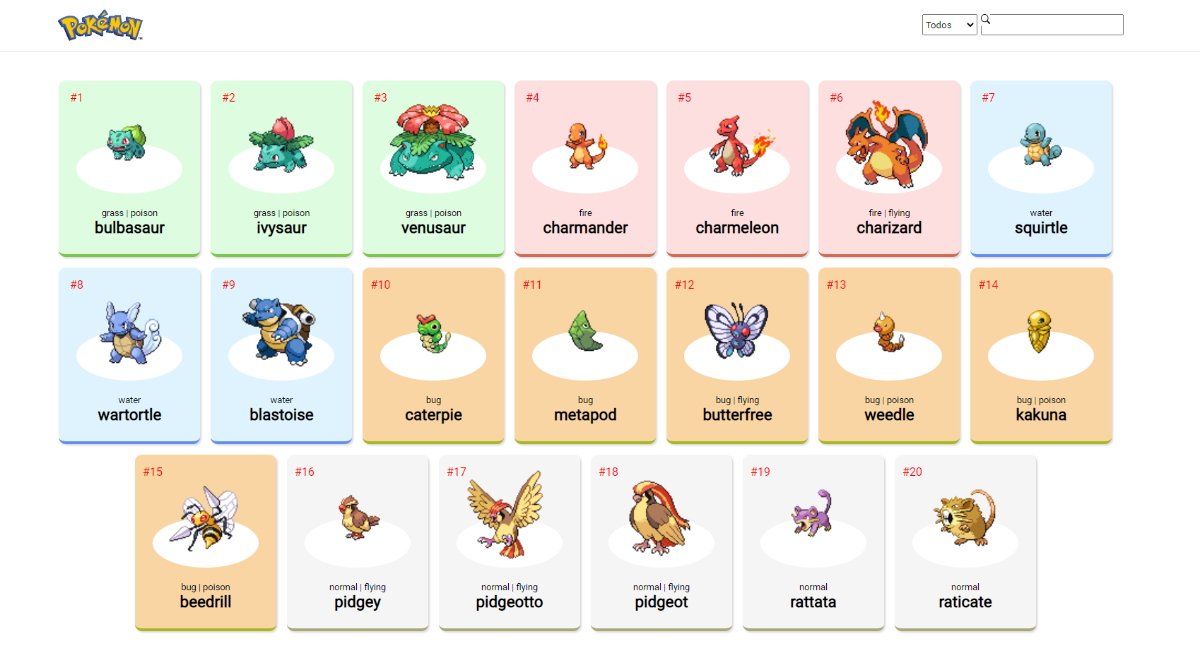 GitHub - IagoAparecido/pokedex-typescript: Estudo de Typescript, uma pokedex utilizando a pokeAPI