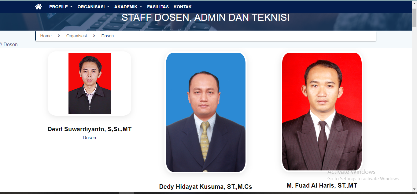 Github Nisaulapriyanti Custom Web Jurusanti
