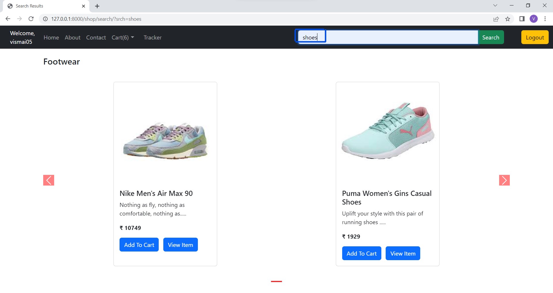 GitHub - Vismai05/Django-Project: Created an E-commerce website using ...