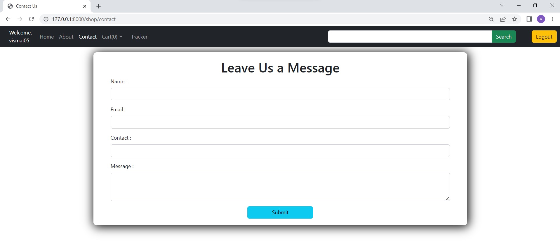 GitHub - Vismai05/Django-Project: Created an E-commerce website using ...