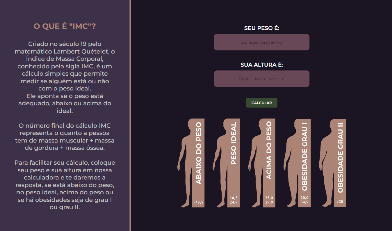 GitHub - kauanidev/kauculadora-imc: Primeiro projeto usando JavaScript