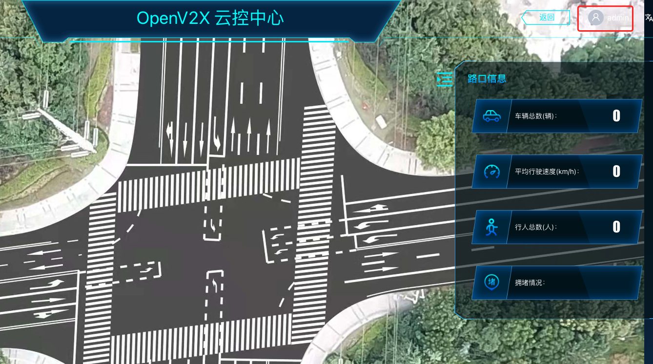 The login user admin of the scene interface is not displayed clearly · Issue #33 · open-v2x ...