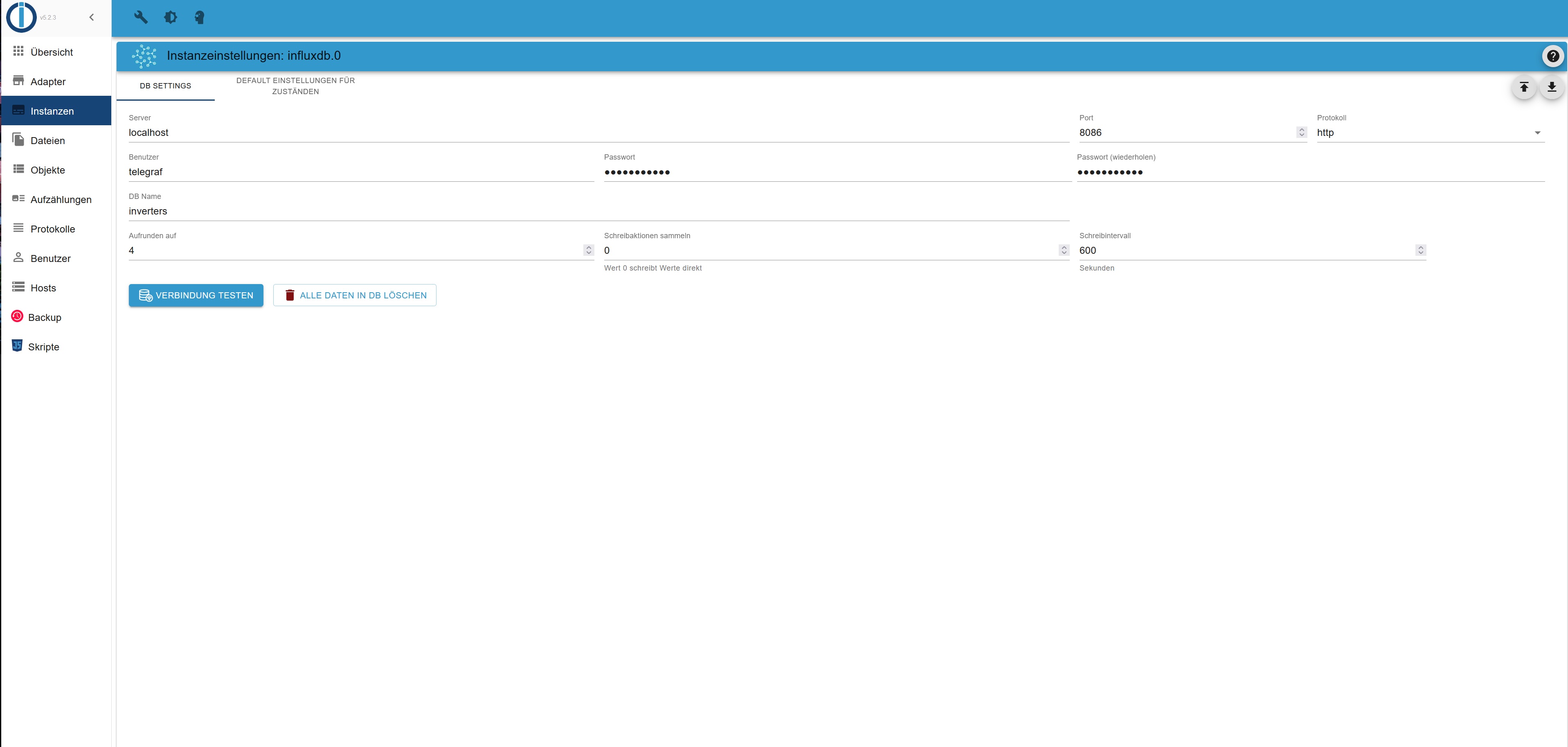 Error: Influxdb backup · Issue #630 · simatec/ioBroker.backitup · GitHub