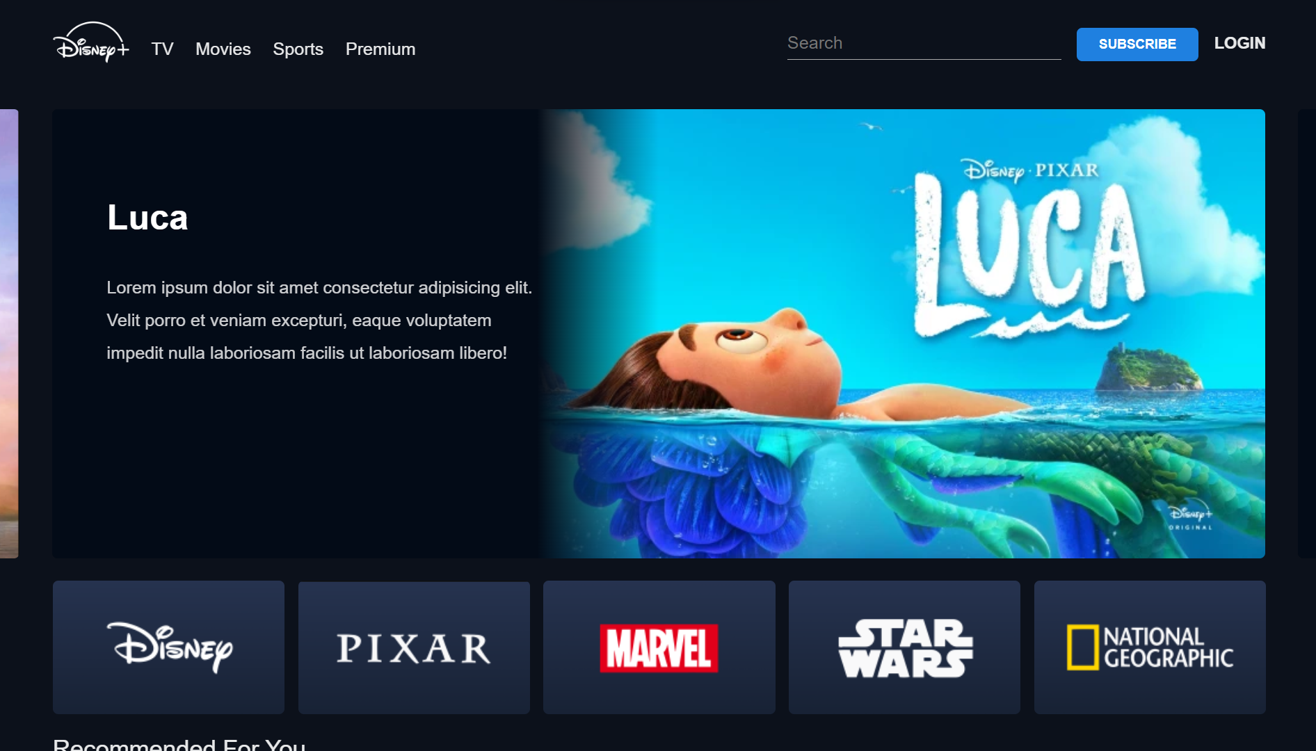 Github Imsuryasen Hotstar Clone It Is The Clone Website Of The Ott Platform Disney Hotstar