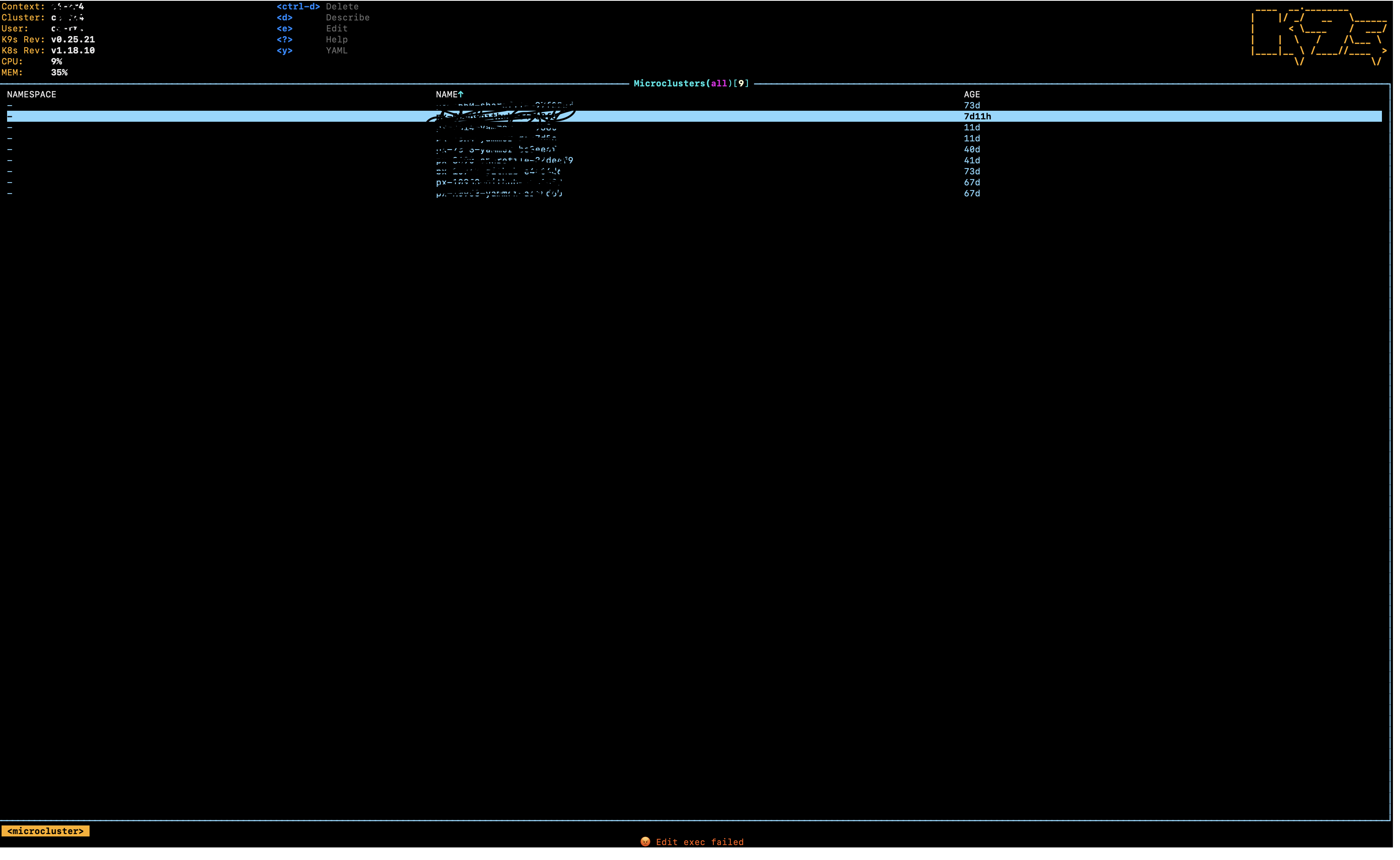 Edit fails on CRDs · Issue #515 · derailed/k9s · GitHub