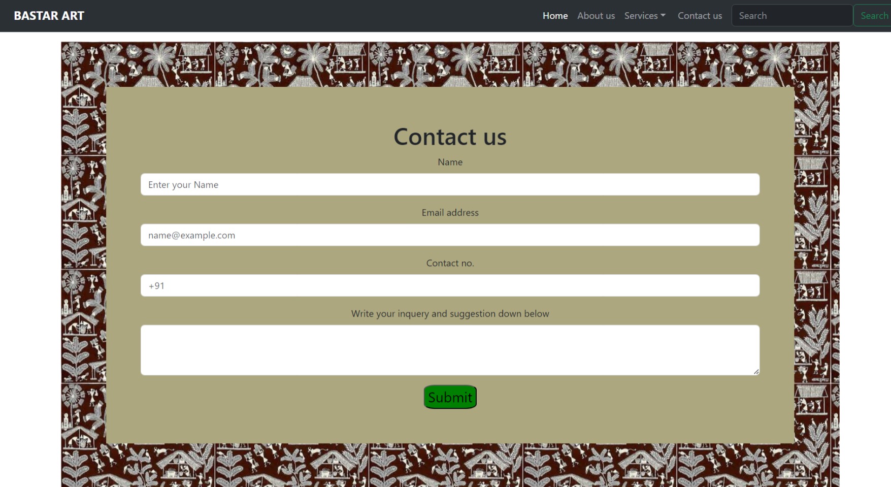 GitHub - Nandini7474/Ecommerce: [Bastar Art and Culture ] A full stack project in which HTML ...