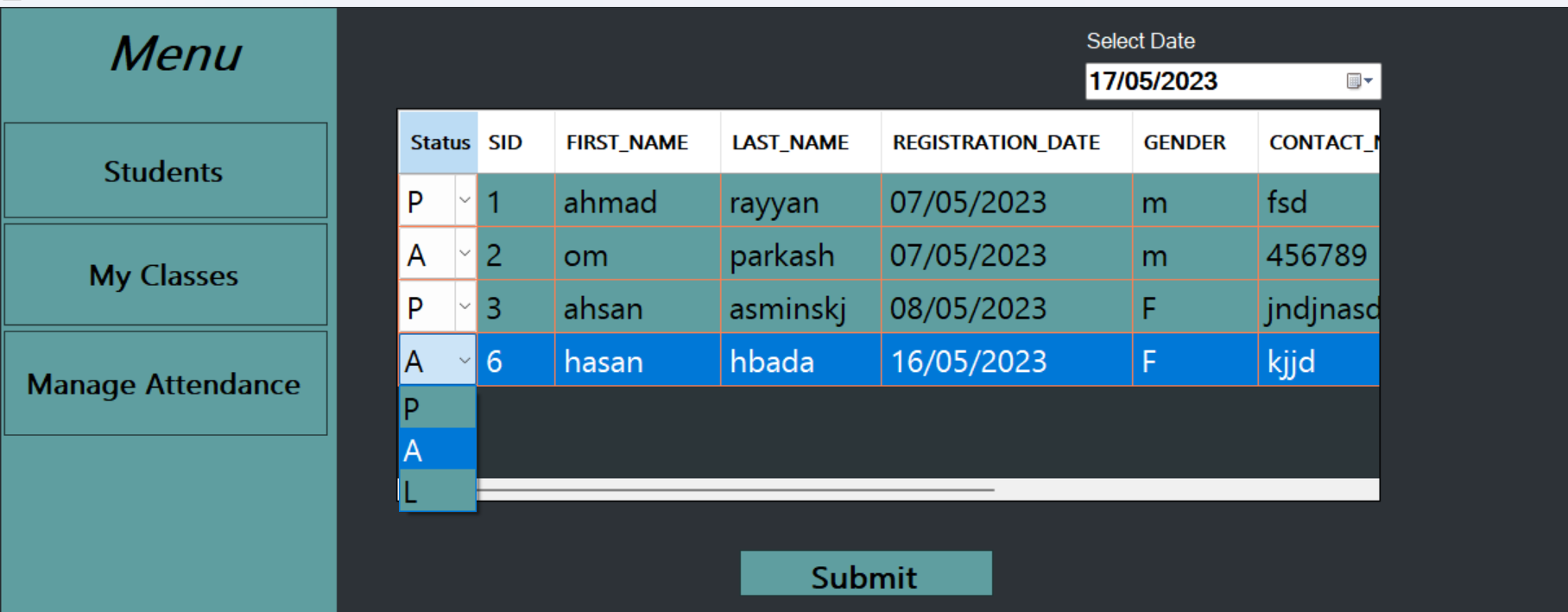 GitHub - rohit546/Student-Managment-System-winForms-Database-Project: This is my 3rd Semester ...
