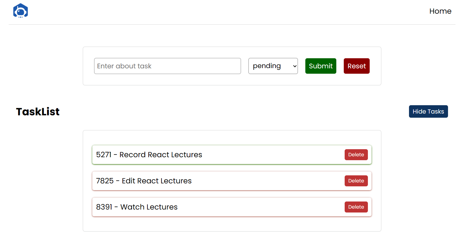 GitHub - kiranbawane48/Taskmate_Project: Taskmate_Project is a web application built with React ...