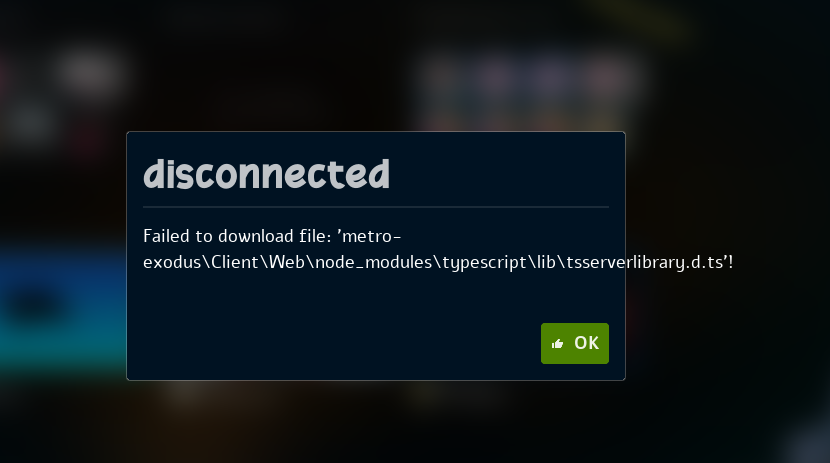 Size of the error message · Issue #719 · nanos-world/issues · GitHub