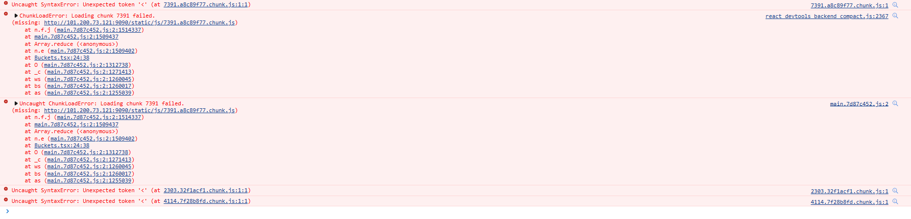 Console Ui White Screen You Need To Enable Javascript To Run This App · Issue 2854 · Minio